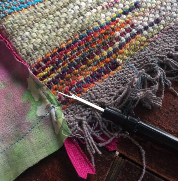 Wordless Wednesday: What to do with weaving gone wrong | UrbanGypZ